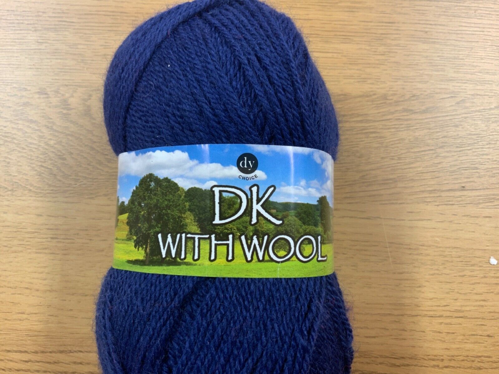 DK 25% Wool - Navy 311 - Yarn for knitting and crochet - wool shop in ...