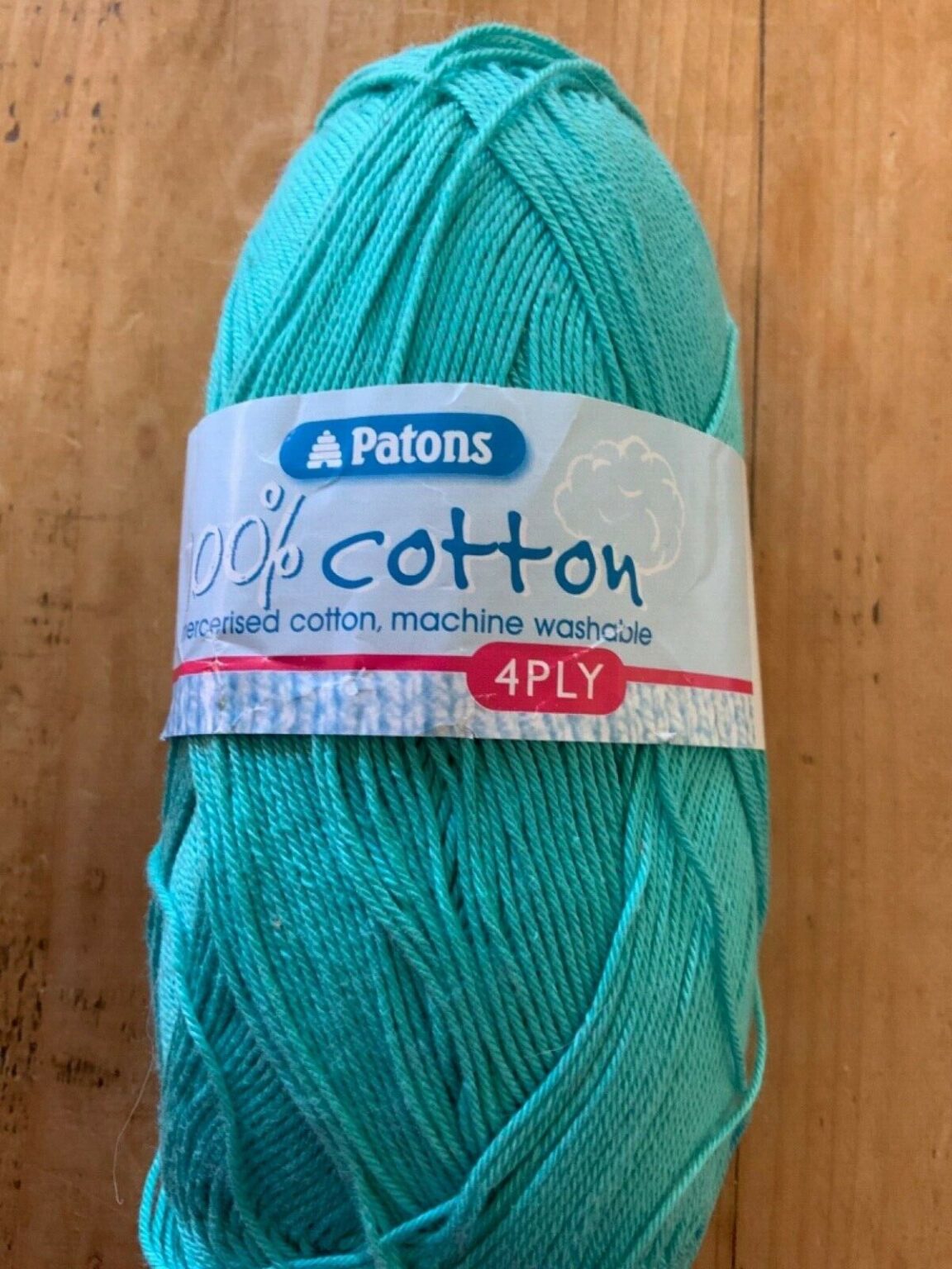 Patons 100% Cotton 4ply - Jade 1726 - Yarn for knitting and crochet ...