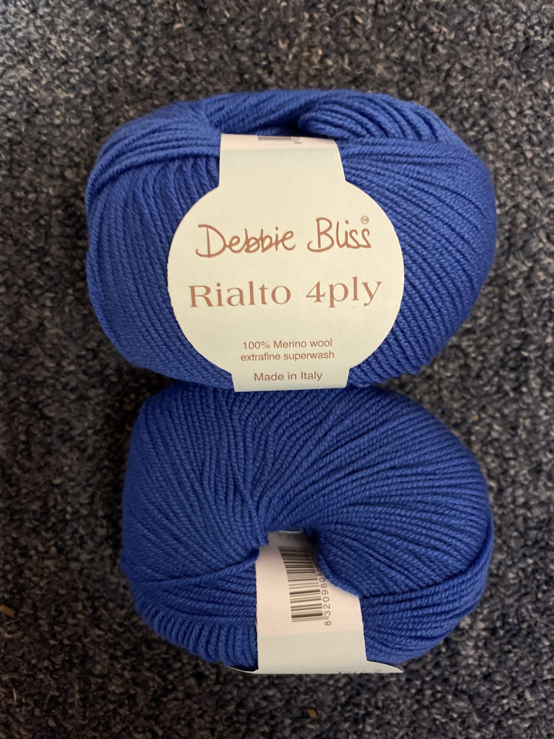 Debbie Bliss Rialto 4 Ply - Blue 22019 - Yarn for knitting and crochet ...