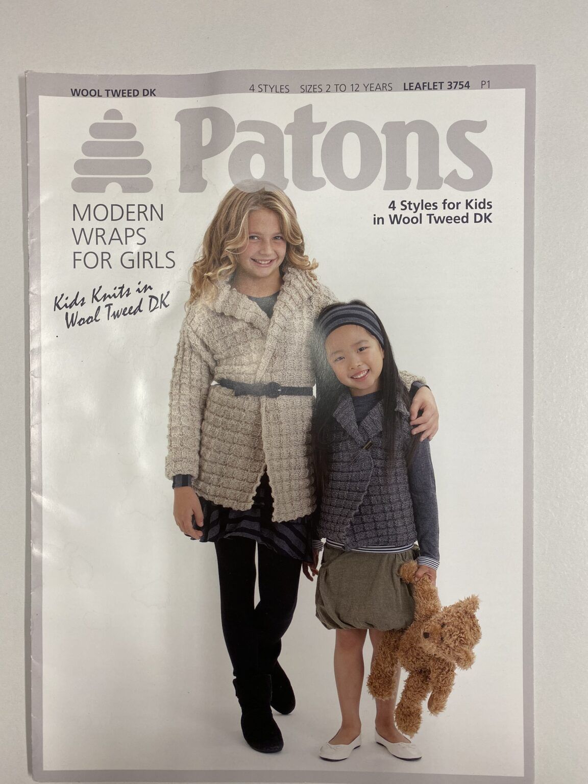 Patons childrens Knitting Patterns Leaflet 3754 - Yarn for knitting and ...
