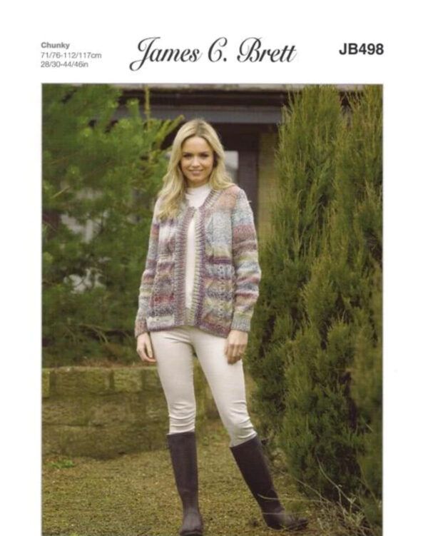 James Brett Chunky James Brett JB498 Pattern - Yarn for knitting and ...