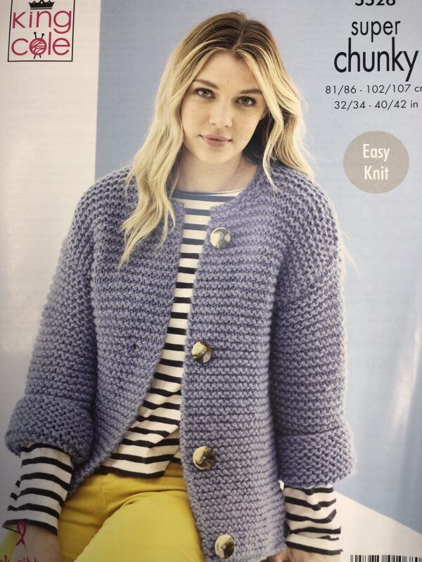King Cole Knitting Pattern 5526 Super Chunky - Yarn for knitting and ...
