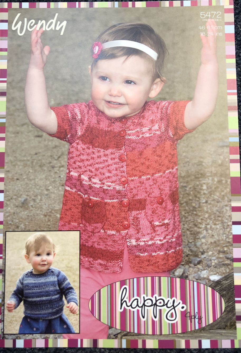 Wendy Happy 4Ply Knitting pattern 5472 - Yarn for knitting and crochet ...