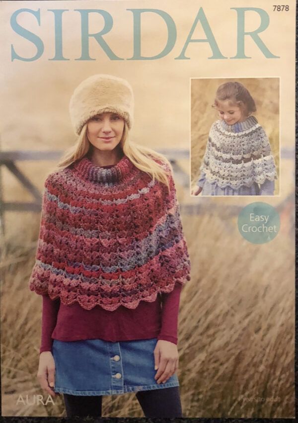 Sirdar Easy Crochet Chunky Pattern 7878 - Yarn for knitting and crochet ...
