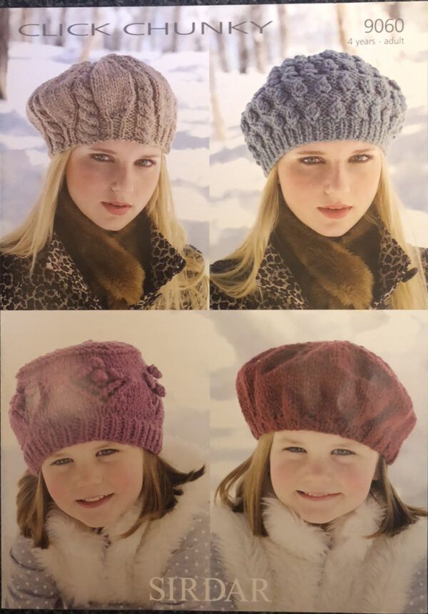 Sirdar Chunky Knitting Pattern 9060 - Yarn for knitting and crochet ...