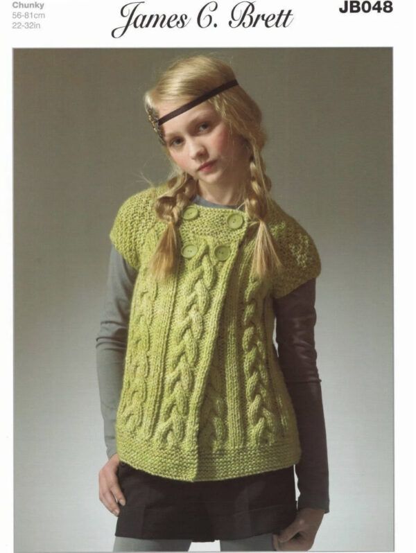 James Brett Chunky Knitting pattern JB048 - Yarn for knitting and ...