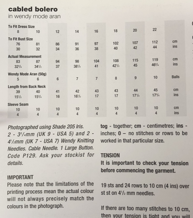 Wendy Mode Aran Knitting Pattern 5402 - Yarn for knitting and crochet ...