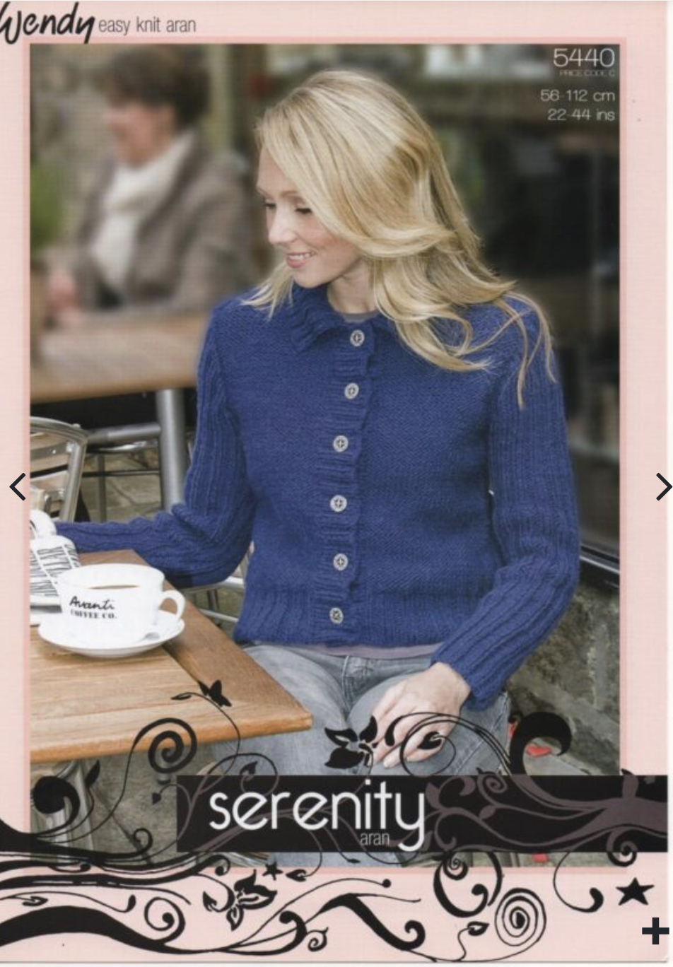 Wendy Serenity knitting pattern 5440 - Yarn for knitting and crochet ...