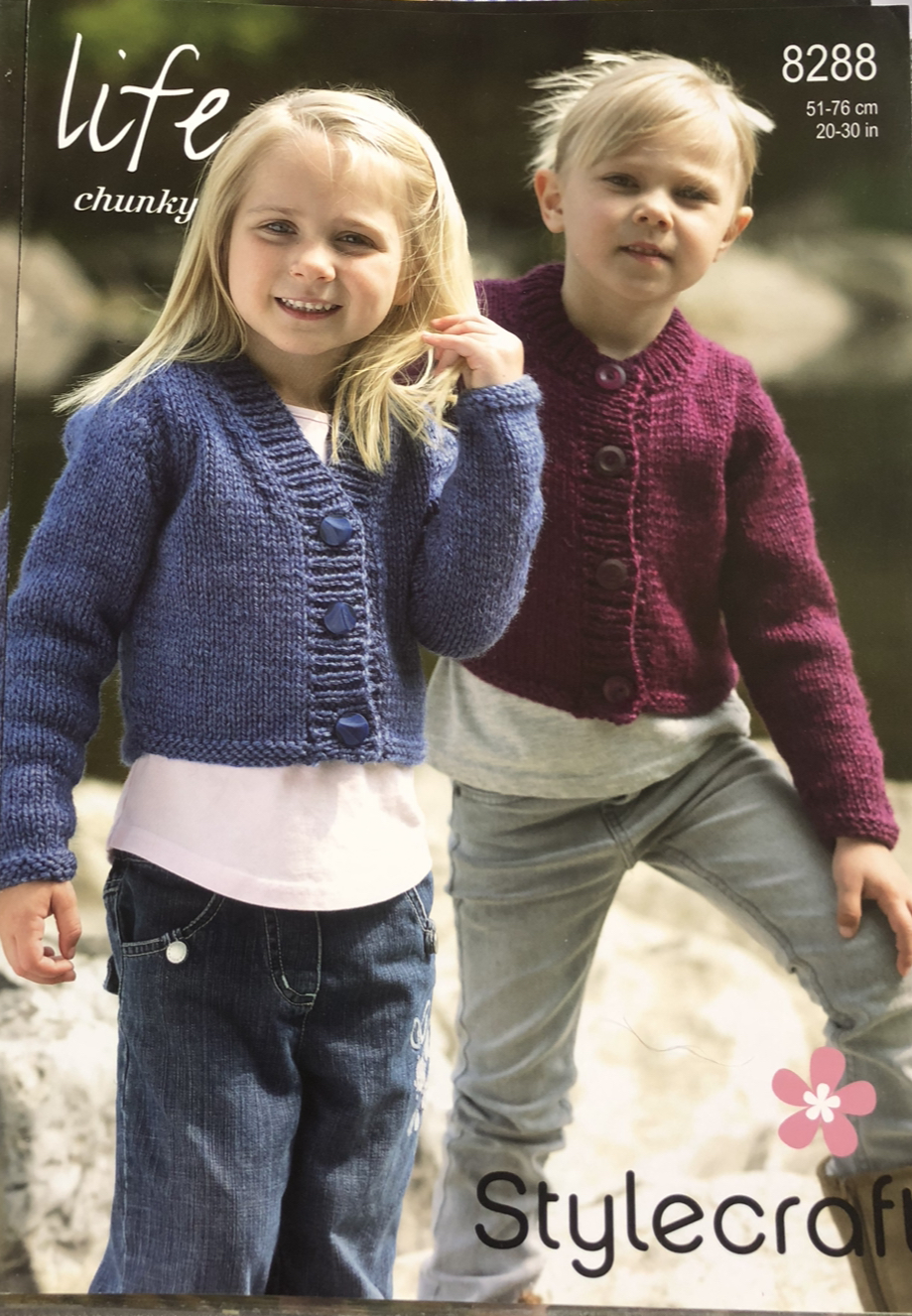 Stylecraft Life chunky Knitting Pattern 8288 - Yarn for knitting and ...