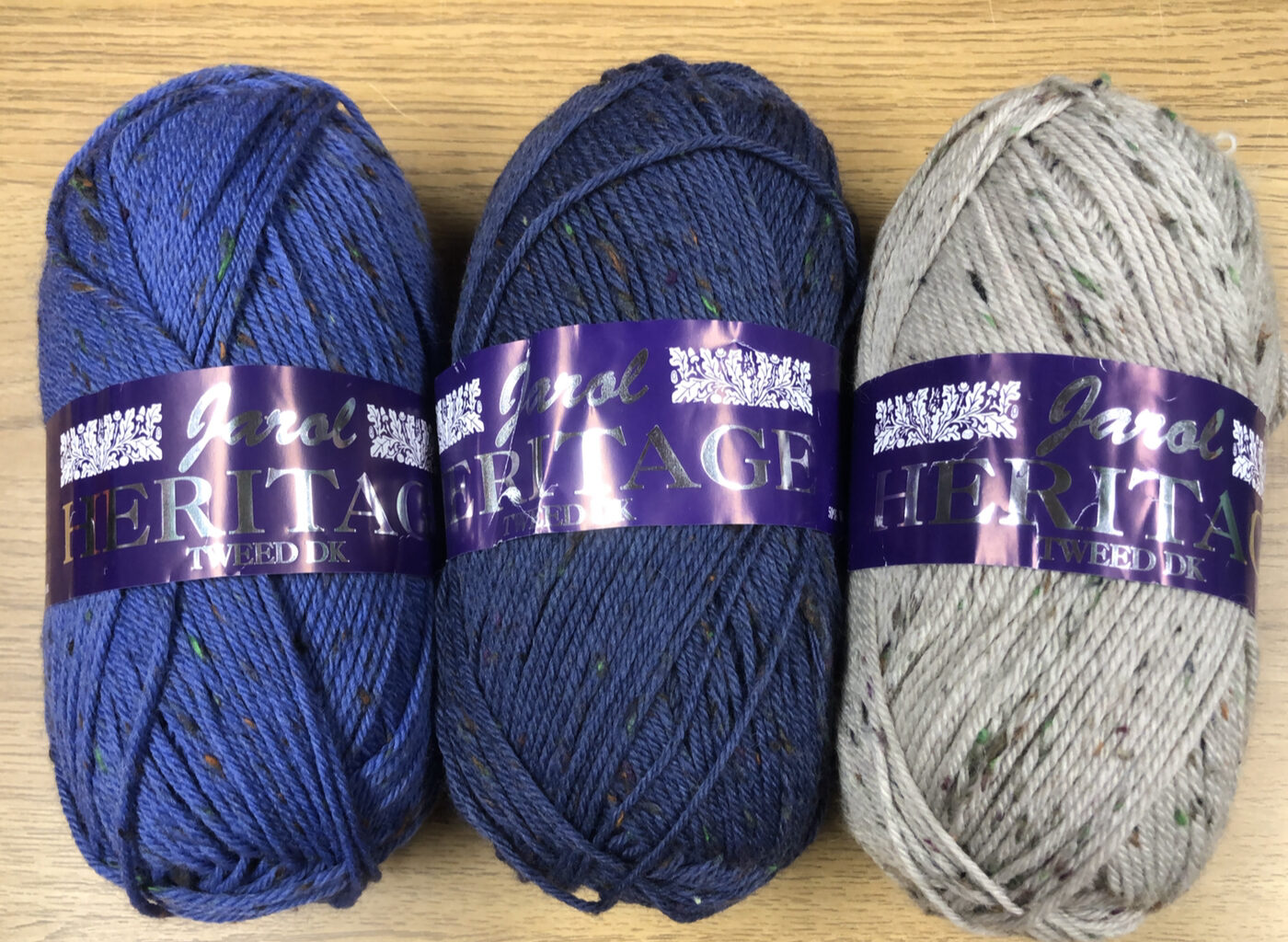 Jarol Heritage Tweed DK yarn - Yarn for knitting and crochet - wool ...